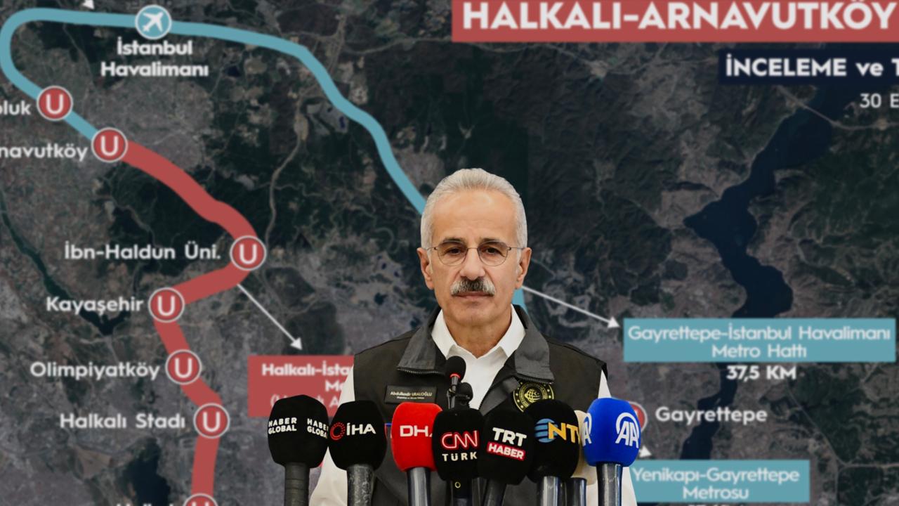 Halkalı-Arnavutköy İstanbul Havalimanı arası metro seferleri için geri ...